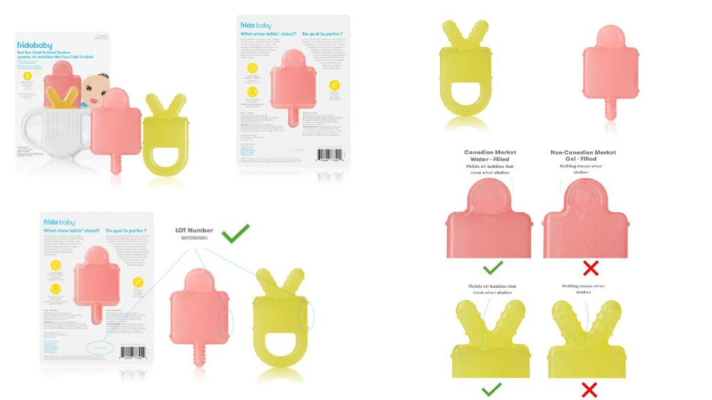 Fridababy recalls Canadian teethers due to microbial hazard - Top Class ...